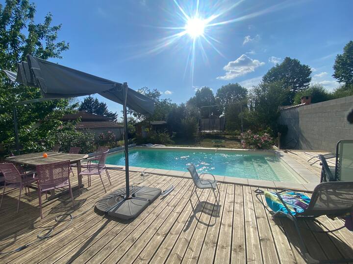 Maison Moderne Avec Piscine Au Soleil - Pézenas