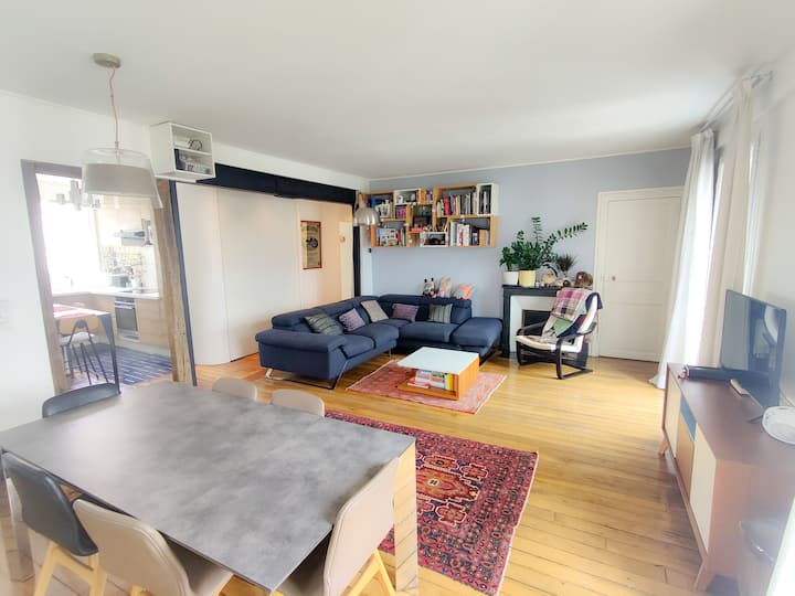 Grand Duplex Familial à Aligre Avec Balcon - Paris