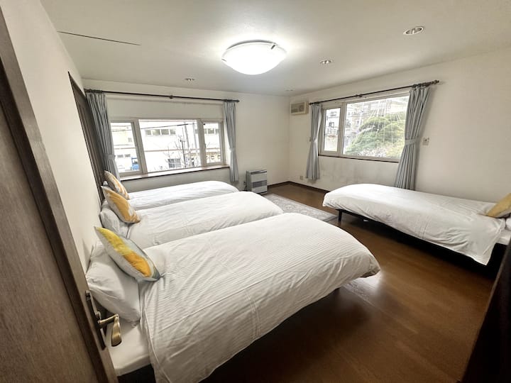 Pet Friendly! 148㎡/4br! Free Parking! Group Stay. - Hakodate