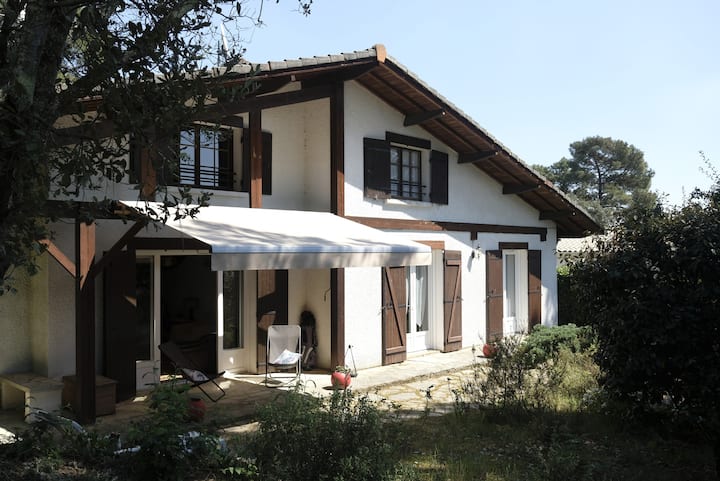 Villa Landaise 4 Chambres 7 Lits, Proche Lac Océan - Carcans
