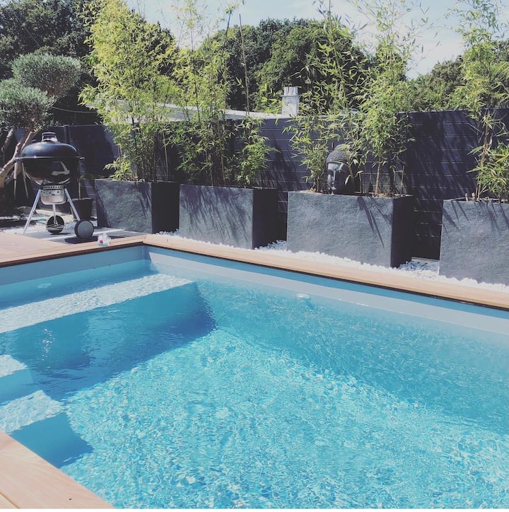 Maison Comtemporaine Avec Piscine - Pornichet