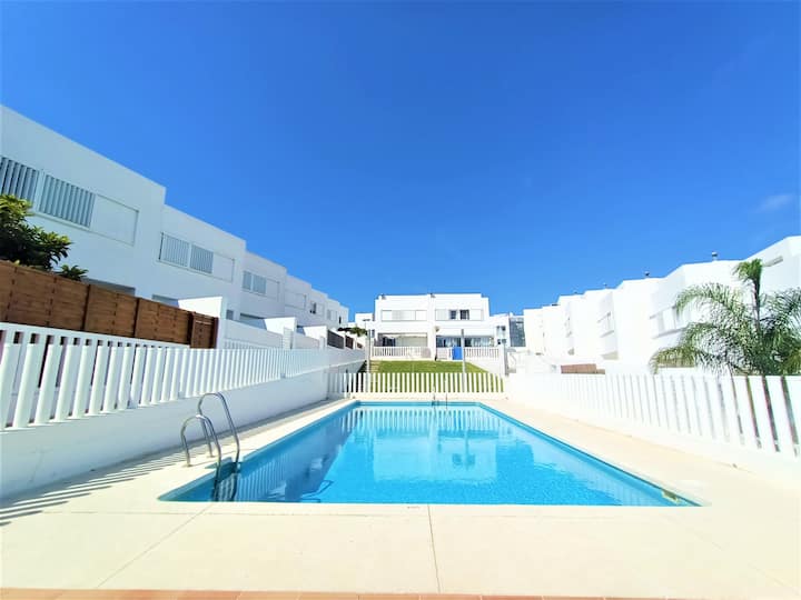 Belle Maison 3chambres+a/c+jardin+piscine+wifi:) - El Palmar de Vejer