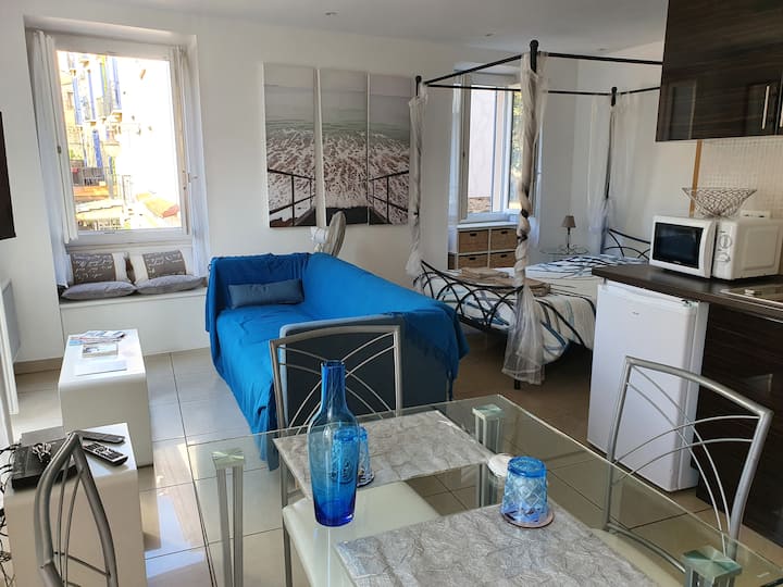 Studio Collioure Vue Port & Château  Lumineux-wifi - Collioure