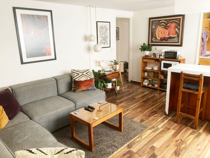 Comodísimo Apartamento Con Sala-comedor Y Recámara - Mexico State