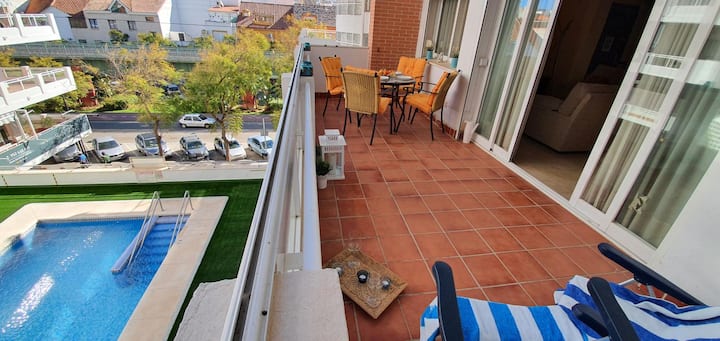 Comfortable 2bdr With Pool In Los Boliches - Fuengirola