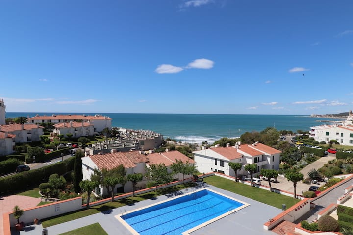 Studio Vue Mer, Piscine & Plage à 3 Min – Sitges - Playa de las Casetas