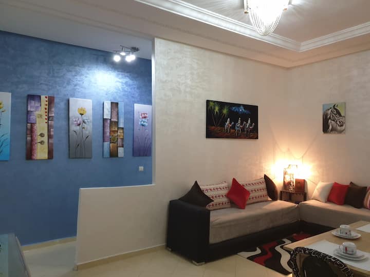Appartement Familial Près Plage & Centre - Kénitra