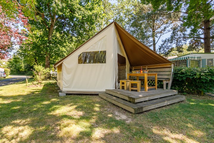 Tente Lodge 4 Pers Dans Camping 4* Avec Piscine - Bretignolles-sur-Mer