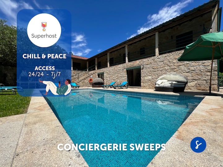 🌿 Casa Do Rio💧- Countryside Villa - Paredes de Coura