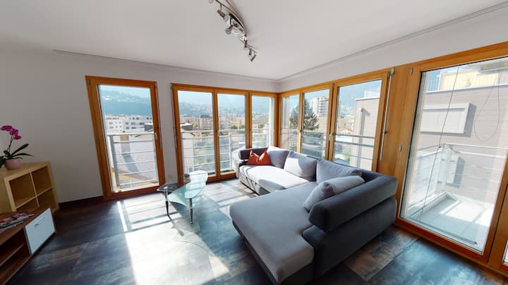 Nice And Large 5 1/2 Room Apartment In Naters - Riederalp