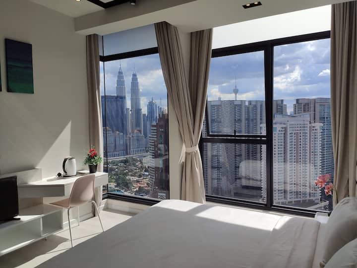 1 Bed Studio-rooftop Infinity Pool Klcc Twintowers - Kuala Lumpur