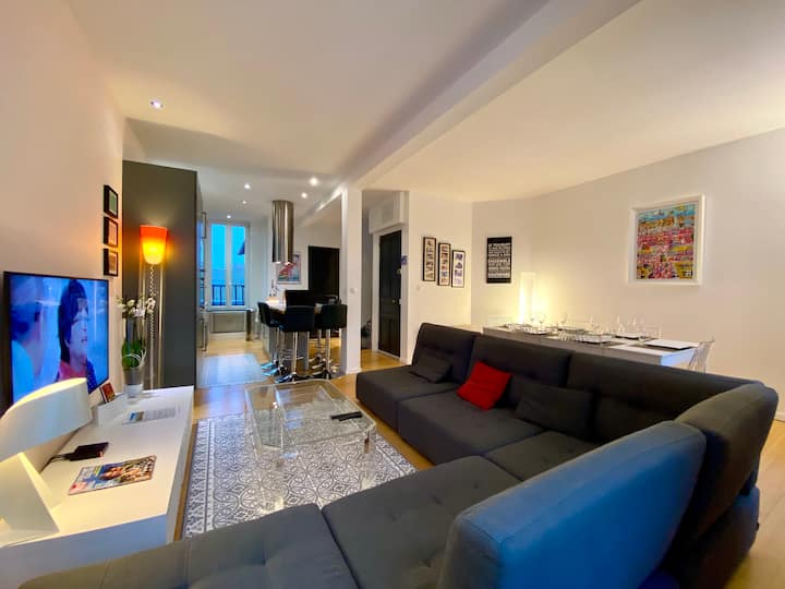 Appart. Moderne - Hyper-centre & 150m Plage (6p.) - ibis Thalassa Le Touquet