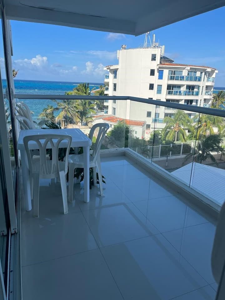 Edificio Sea View Apto Vista Al Mar 2 Habitacione - San Andrés