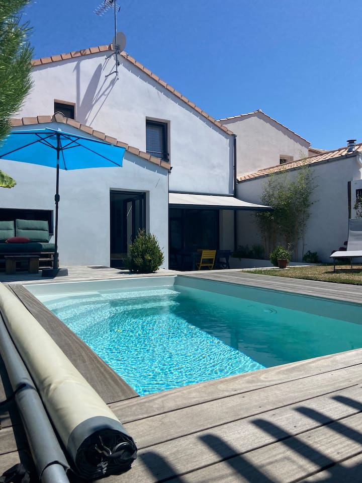 Maison Pornic - Piscine, Proche Port Et Plage - Pornic