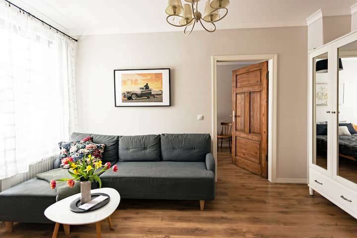 Vintage Apartments White | Free Parking - Riga