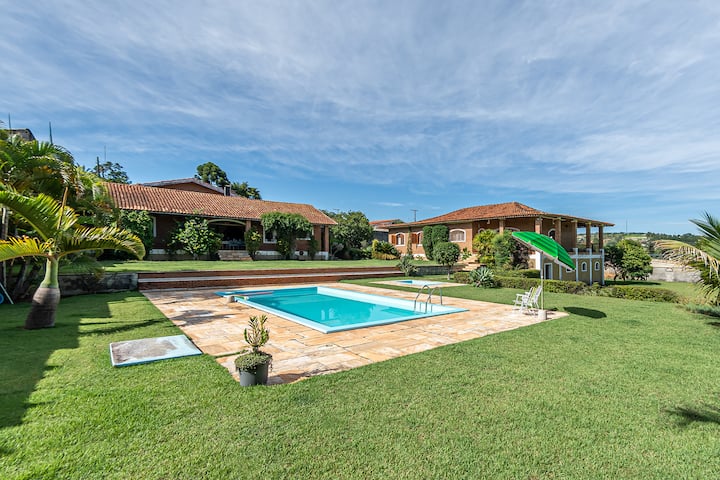 Ampla Casa De Campo à 50min De São Paulo - Atibaia