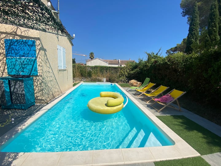 Villa Entre Mer Et Golf - Saint-Aygulf