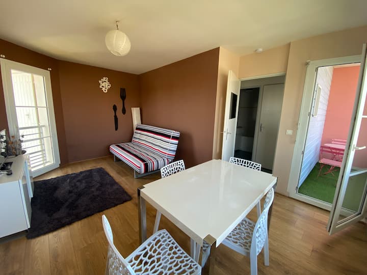 Studio 27 Avec Terrasse Minimes - La Rochelle