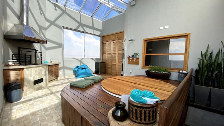 Cobertura Duplex Com Jacuzzi E Churrasqueira - Brazil