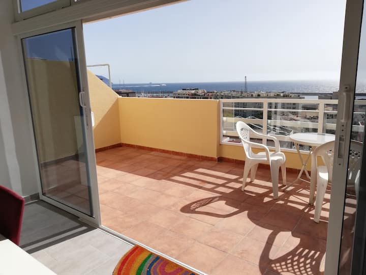 Penthouse Con Espectaculares Vistas,  Terraza Wifi - Santa Cruz de Tenerife