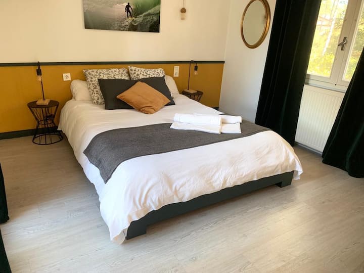 Beautiful Double Bedroom With Balcony - Hossegor