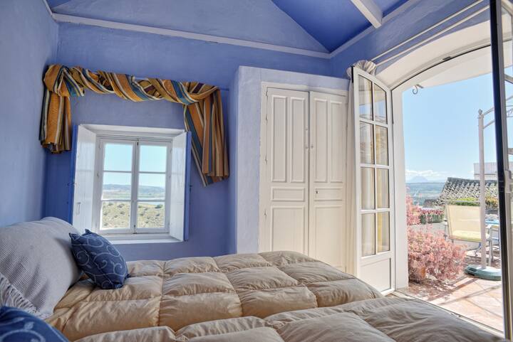 Habitación Doble Con Vistas Azul. Hotel Arcos. - Arcos de la Frontera