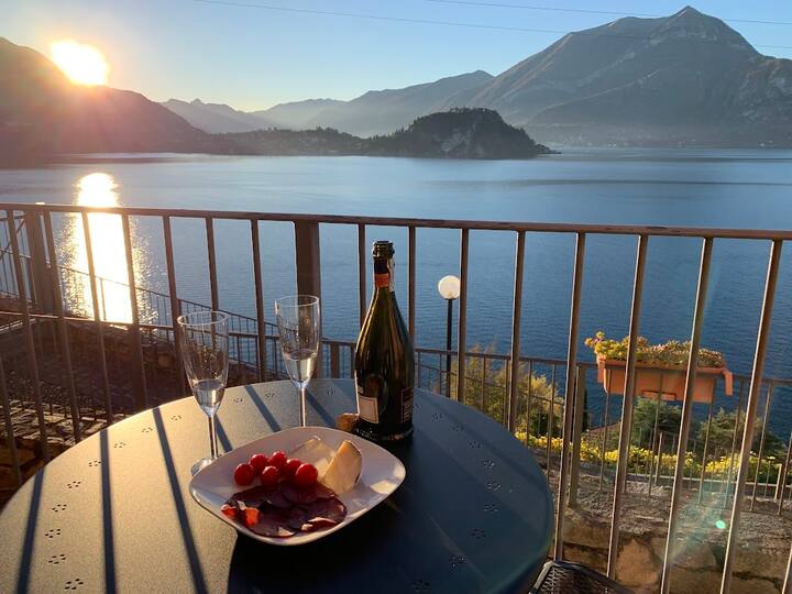 Appartamento Con Vista Lago Como - Varenna