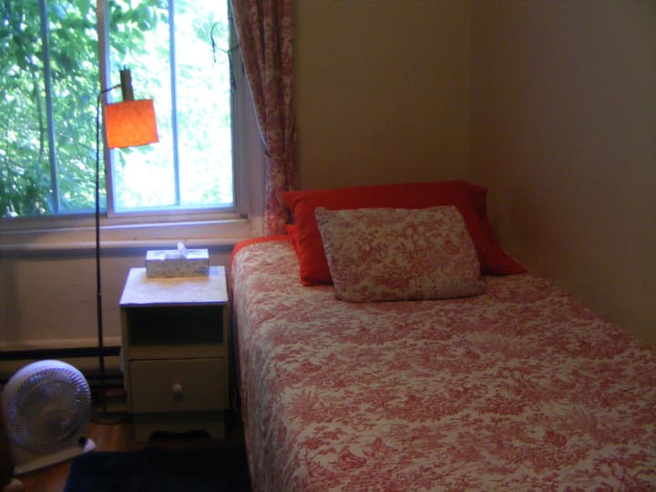 Chambre Lit Simple, Plateau Mont-royal, Montréal. - Montreal