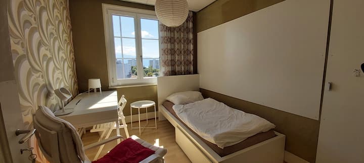 32-private Room+storage+lake View 3min To Metro - Lausanne