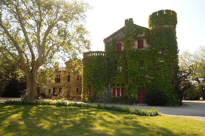 Château De Cassagne - Appartement Avec Piscine - Le Pontet