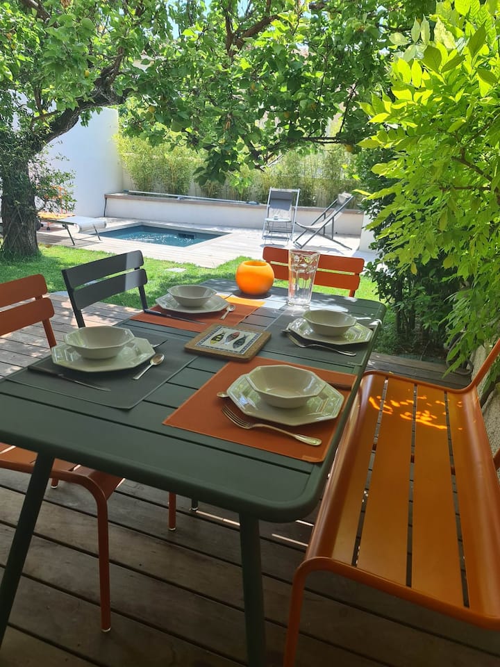 Maison Avec Piscine Quartier Port Marianne - Montpellier