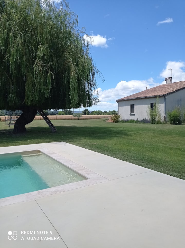 Villa Climatisée Au Cœur D'un Parc De 2 Hectares. - Bollène