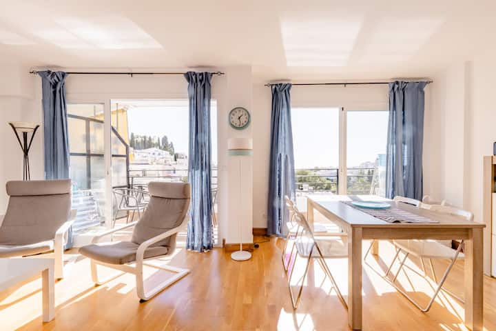 Beach 600 Meters, Pool, Air, Wf, Top Floor, View - Nerja