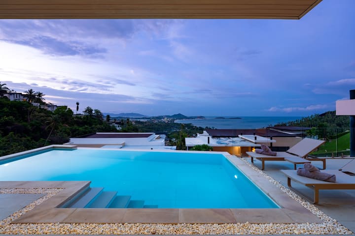 【Villa Lamer】 Deluxe Sea View Villa - Ko Samui