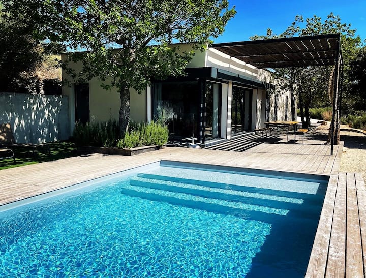 Gites Contemporain Et Piscine En Drôme Provençale - Nyons