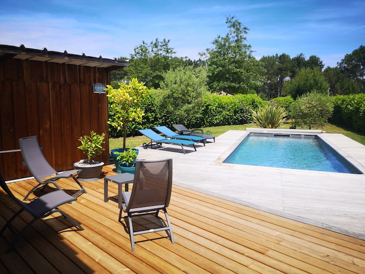 Maison, Piscine Et Douceur De Vie - Andernos-les-Bains