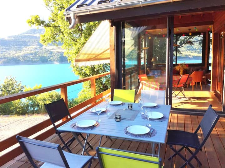 Chalet Bord Du Lac, Calme, Vue Exceptionnelle - Embrun