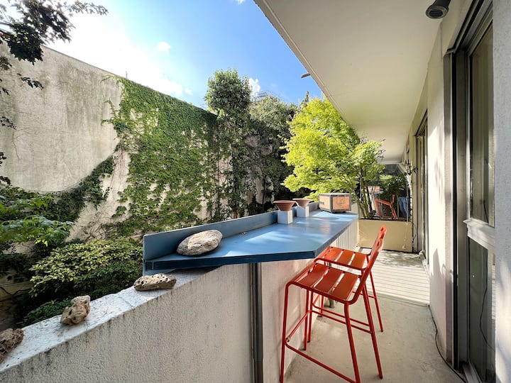Appartement Au Calme Absolu Avec Balcon Sur Jardin - Romainville