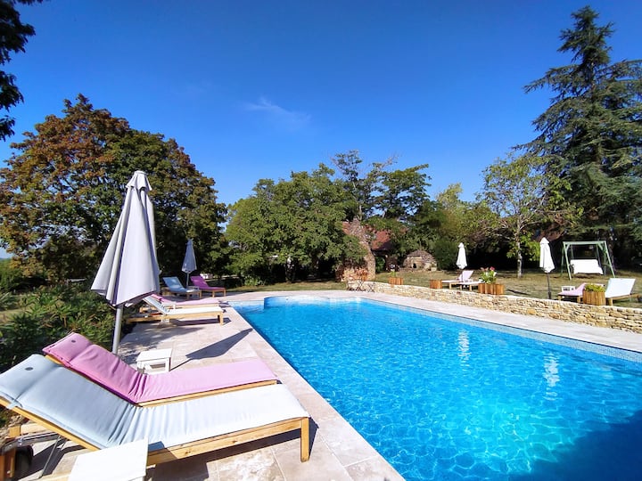 Charmante Tente Safari Tout Confort Au Calme - Vitrac