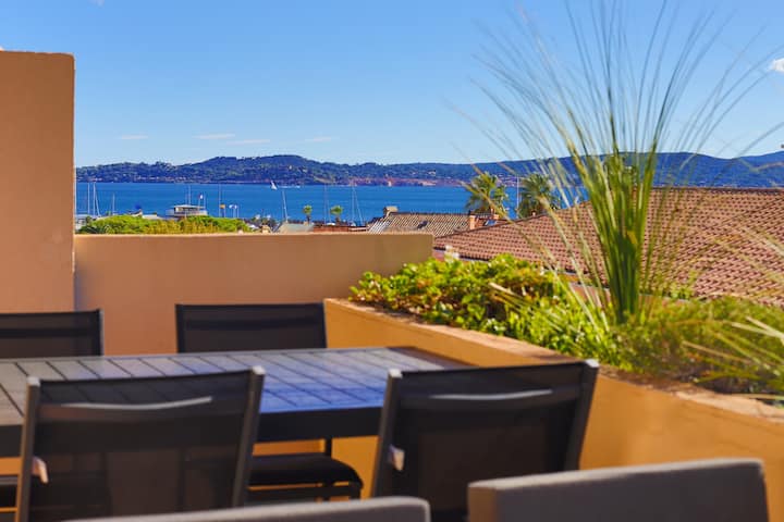 Vacances Vue Mer Grande Terrasse, 80 M De La Plage - Costa Azul