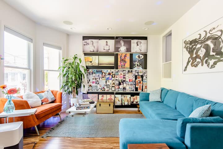 Entire Floor Artistic Victorian—sf Bernal Village - San Francisco, CA