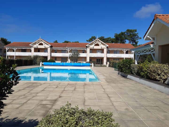 T3  Résid 3***  Piscine Tennis Sauna  10mn  Plages - Soulac-sur-Mer