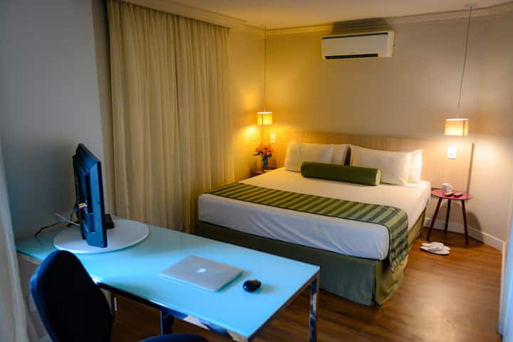 Suíte Cama Casal - Garden Hotel - Bauru