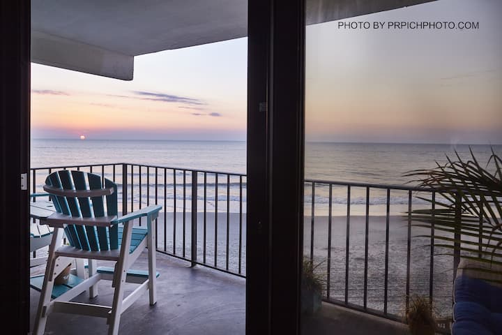 Oceanfront 3rd Floor Condo At Royal Gardens Resort In Garden City/murrells Inlet - Murrells Inlet, SC