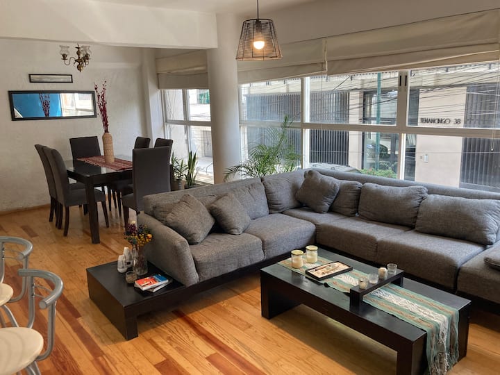 Living In La Condesa 2br Cozy Flat - Baja California