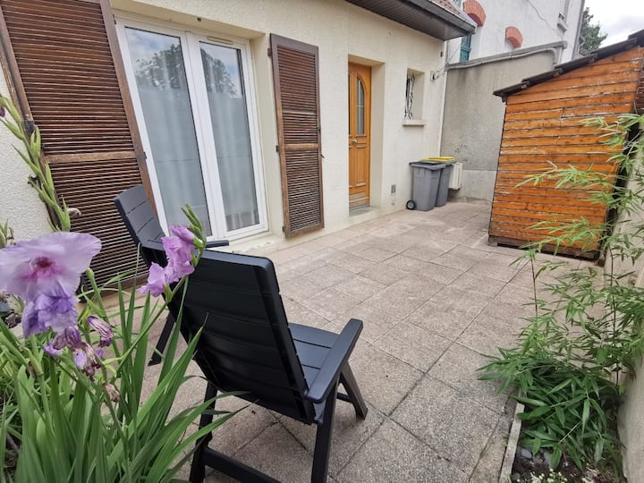 Maison Jardin 4 Chambres Stationnement Gratuit - Reims