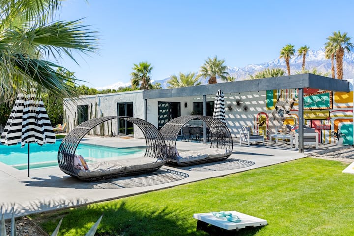 The Llama House, Featured On Hgtv, Spa - Palm Springs, CA