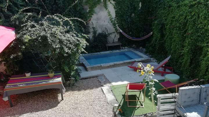 Maison De Ville Avec Jardin Plein Coeur De Ville - L'Isle-sur-la-Sorgue