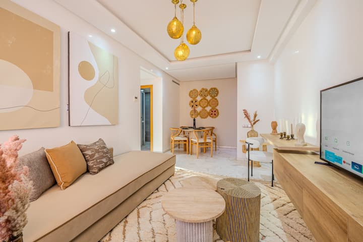 Grand Appartement Luxueux Au Centre De Marrakech - Marrakech