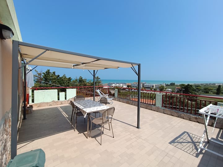 Casa Terrazza Panoramica [Servizio Spiaggia Incl.] - Casalbordino